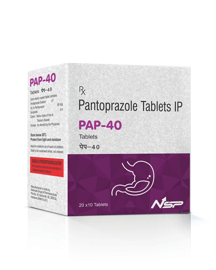 Pantoprazole 40mg Tablet – Nilsan Pharmaceuticals Pvt. Ltd.