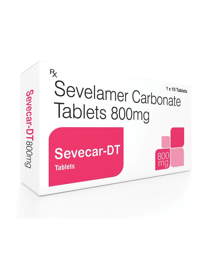 Sevelamer Carbonate 800mg DT – Nilsan Pharmaceuticals Pvt. Ltd.