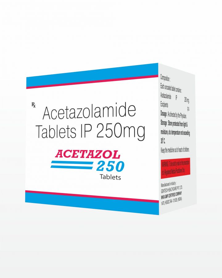 ACETAZOLAMIDE 250MG – Nilsan Pharmaceuticals Pvt. Ltd.