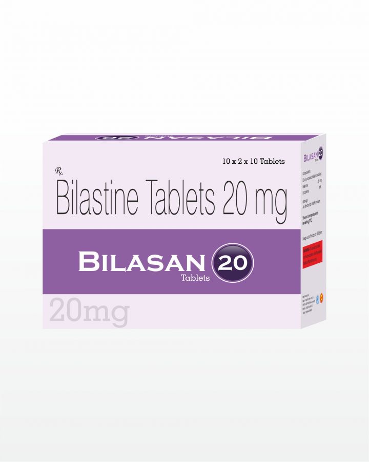 BILASTINE TAB 20 – Nilsan Pharmaceuticals Pvt. Ltd.