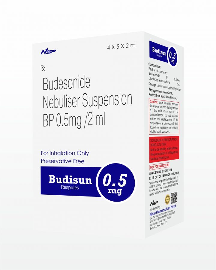 BUDESONIDE NEBULISER SUSPENSION BP 0.5Mg/2ml – Nilsan Pharmaceuticals ...