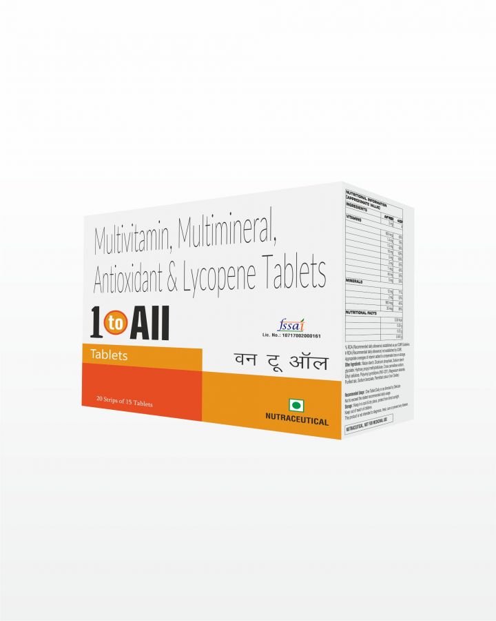 Multivitamin, Multimineral, Antioxidant & Lycopene Tablets – Nilsan ...